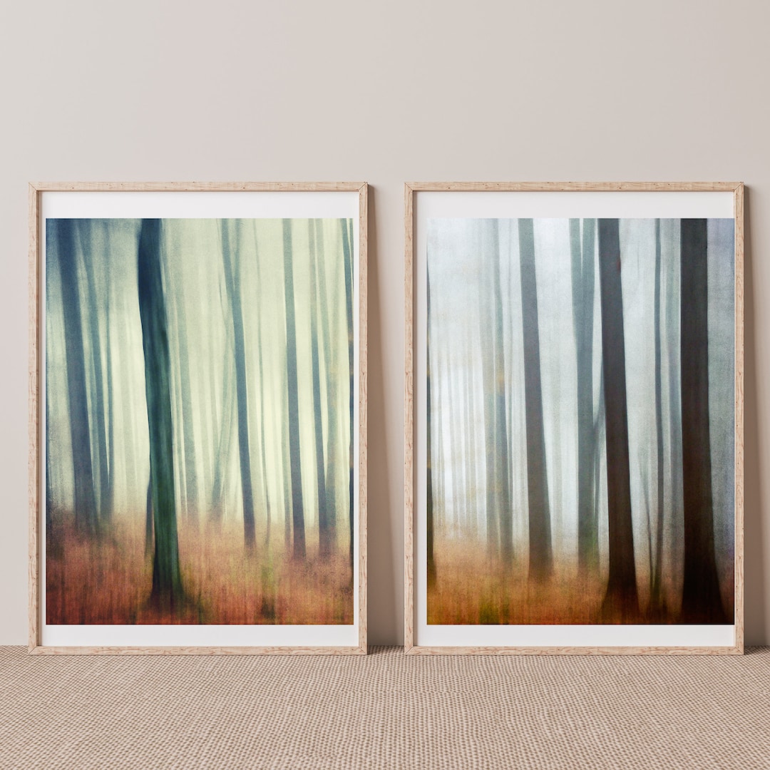 Woodland Watercolour Print, Woodland Printable, Watercolour Print ...