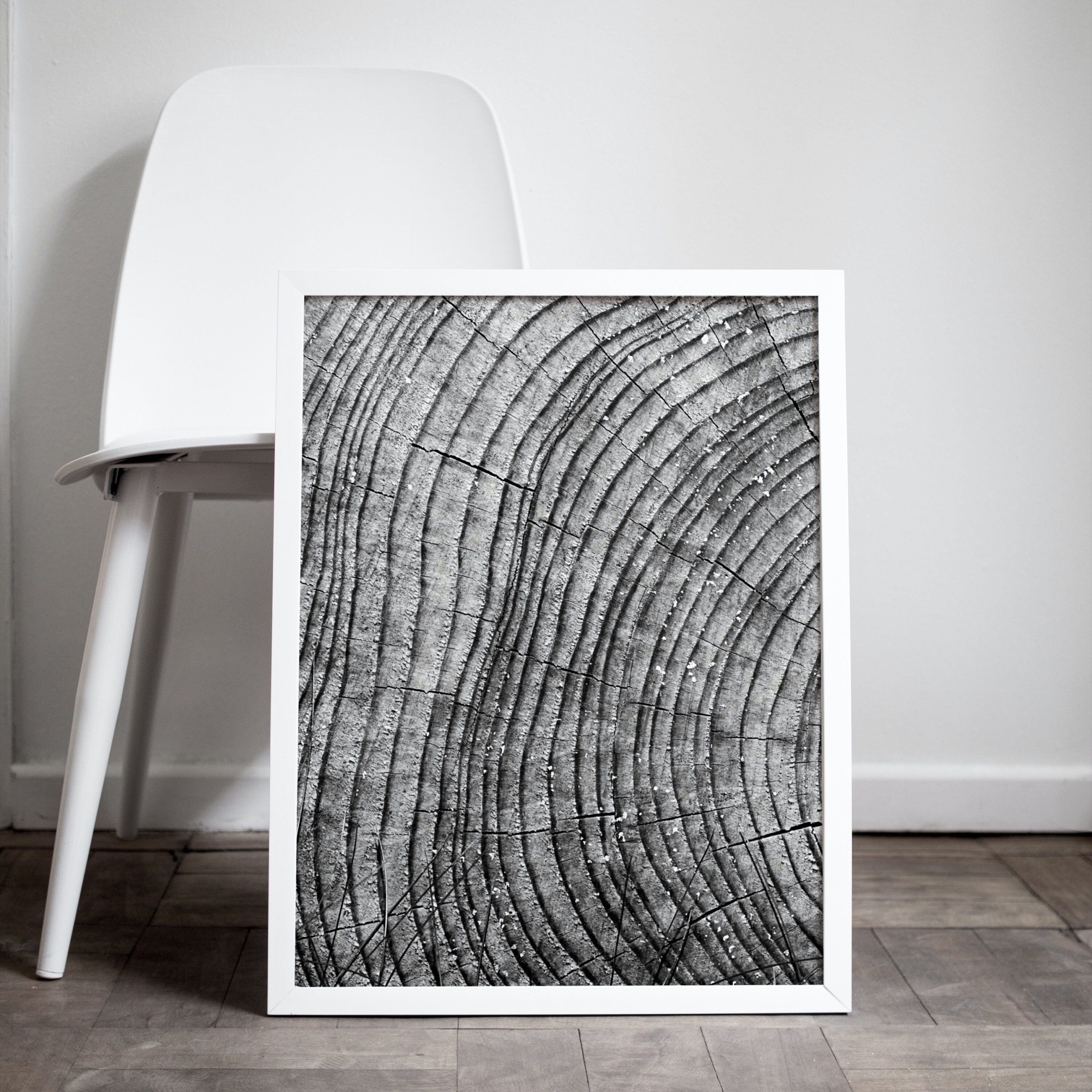 Set of 2 Tree Ring Prints Two Tree Ring Printable Home - Etsy