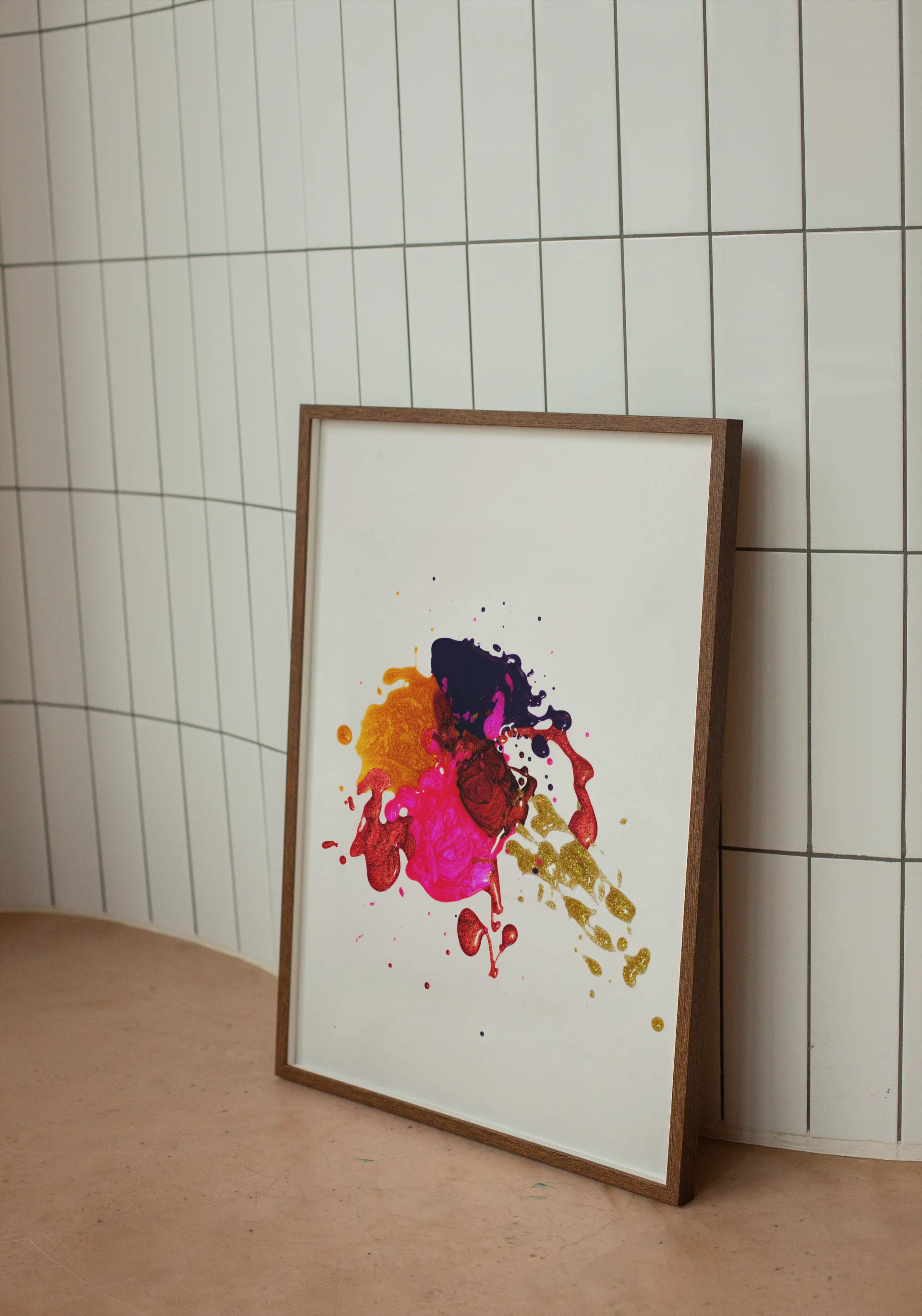 Paint Splash Printable, Paint Splash Print, Abstract Art Print ...