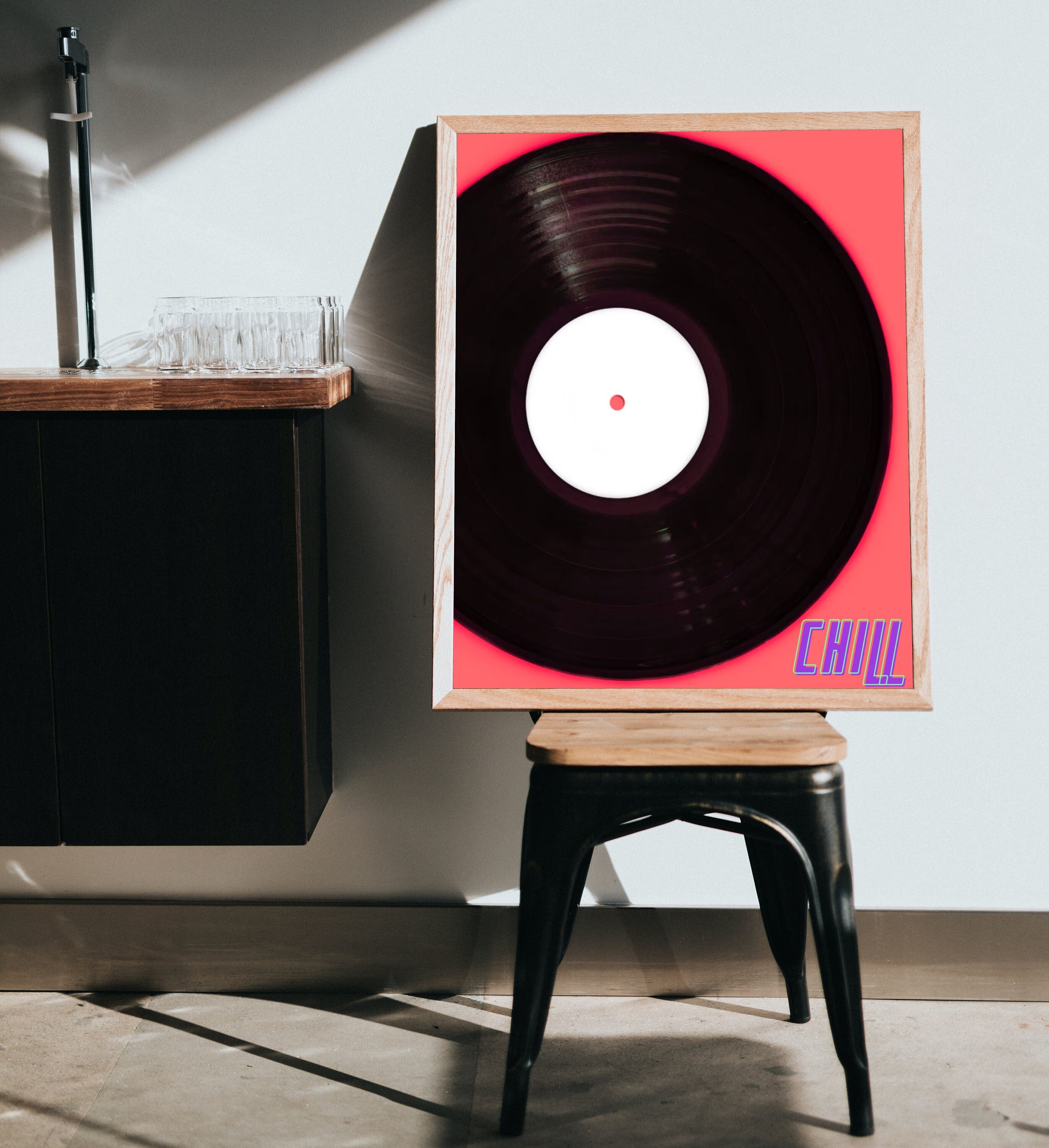 Vinyl Printable, Retro Printable, Chill Printable, Vinyl Record Print ...