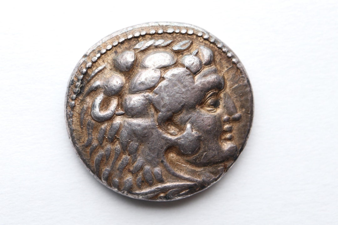 Ptolemy I 305-282BC Tetradrachm Satrap Pharaoh| Authentic Ancient Egypt ...