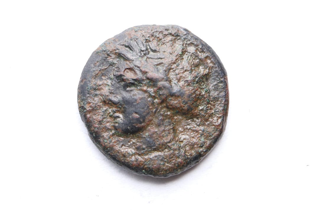 Carthago, Carthage 300-264 BC Very Rare|antique Real Genuine Greek Coin ...