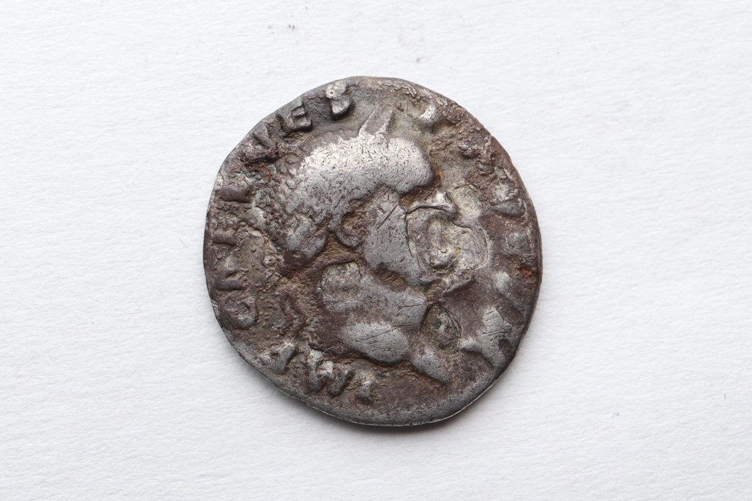 Emperor Vespasian 69-79 Silver Coin builder of the Colosseum Authentic ...