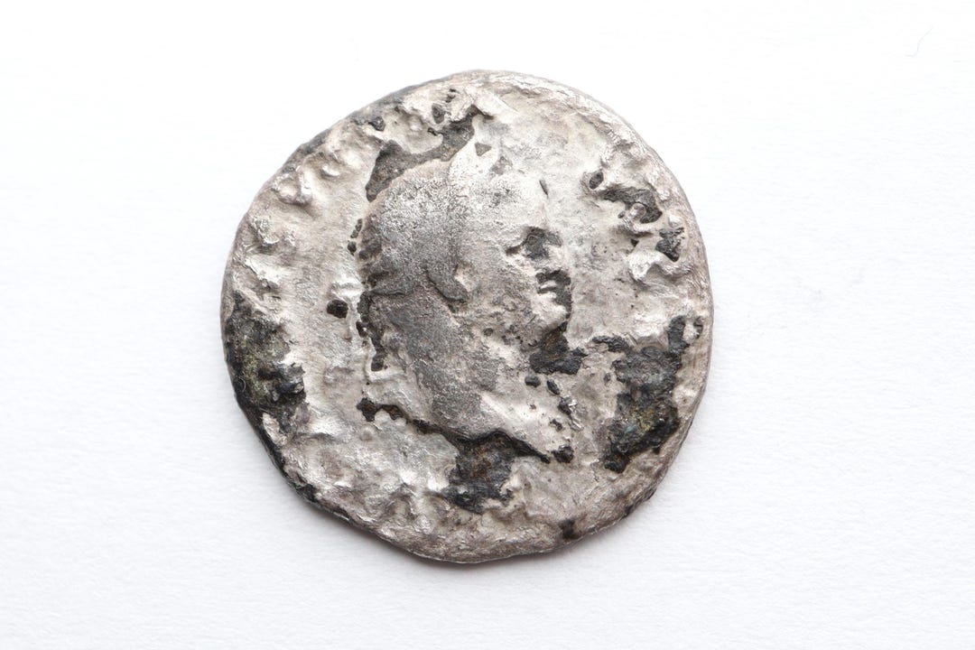 Emperor Vespasian 69-79 Silver Coin |builder of the Colosseum ...
