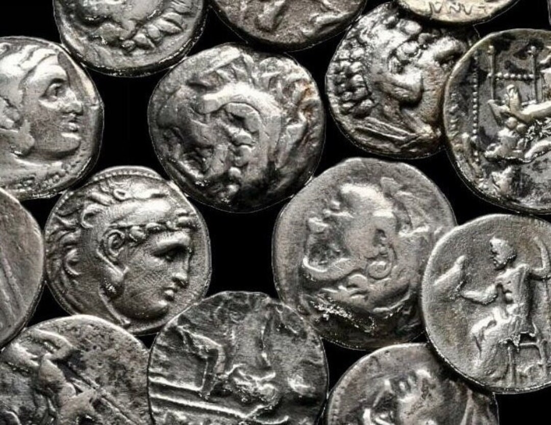 Alexander the Great Coin Silver 336-323bc-authentic Ancient Greek Coin ...