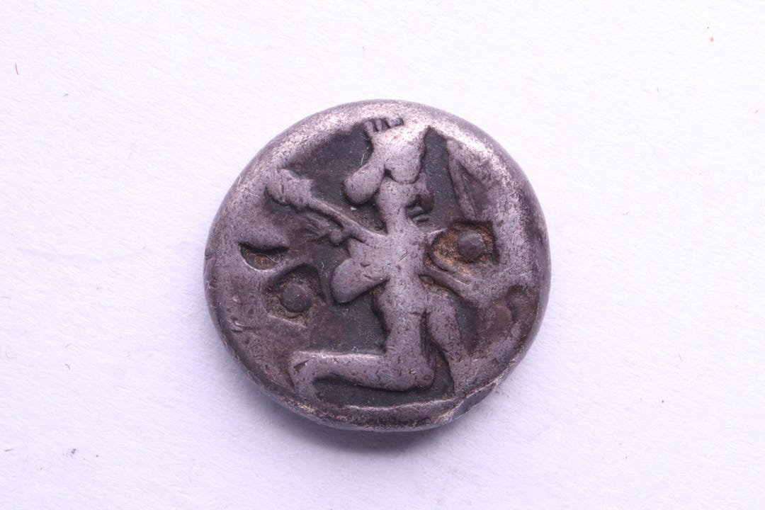 Persian Xerxes II Authentic Silver Coin | 5th Century Bc|authentic ...