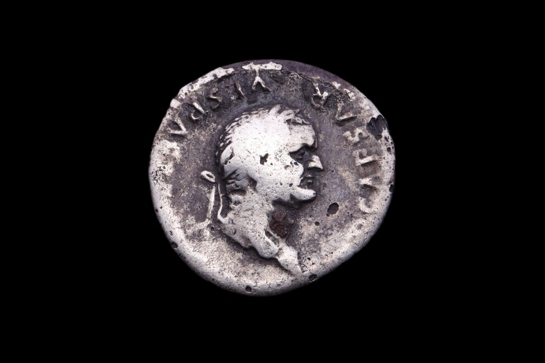 Emperor Vespasian 69-79 Silver Coin |builder of the Colosseum ...