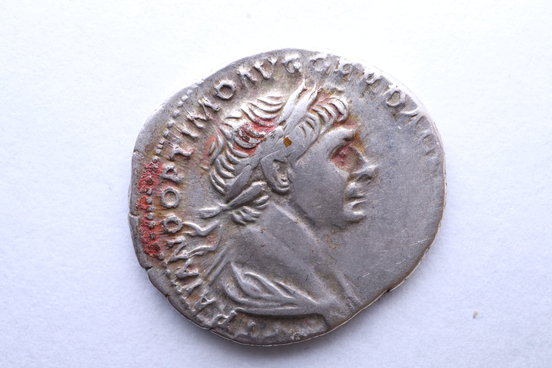 Emperor Trajan 98-117AD Silver Coin Denarius STUNNING Bust - Etsy