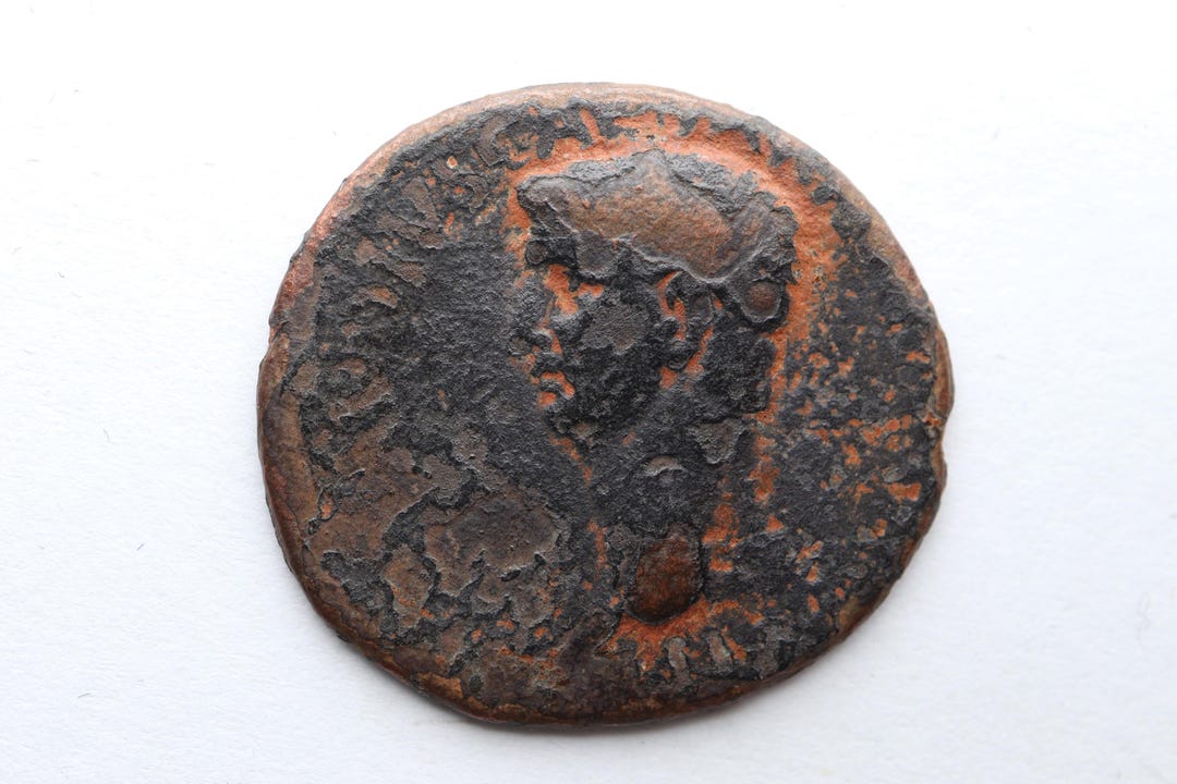 Emperor Claudius 41-51AD Bronze Coin Minerva|authentic Roman Coin ...