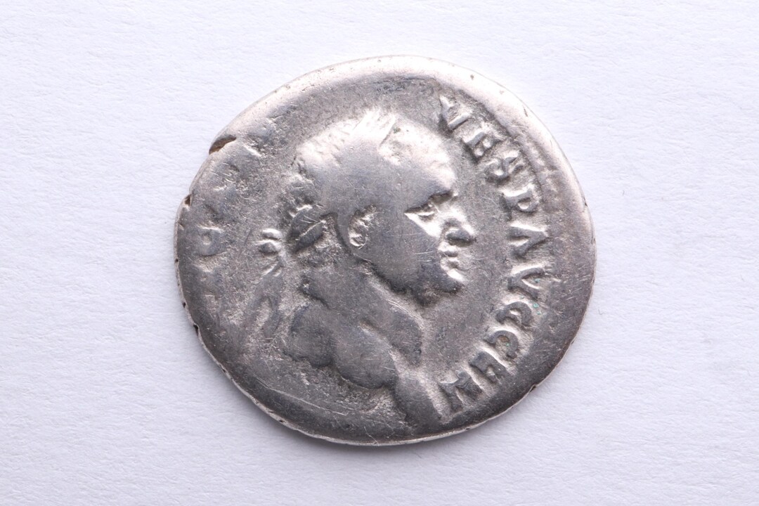 Emperor Vespasian 69-79 Silver Coin |builder of the Colosseum ...