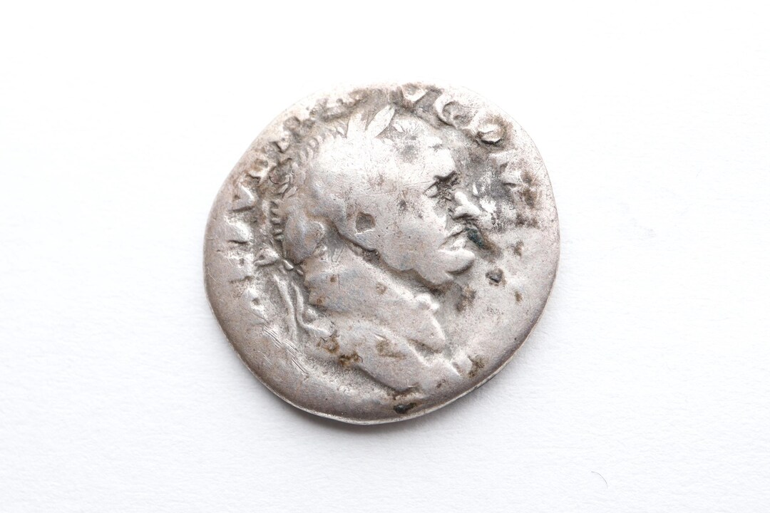 Emperor Vespasian 69-79 Silver Coin |builder of the Colosseum ...