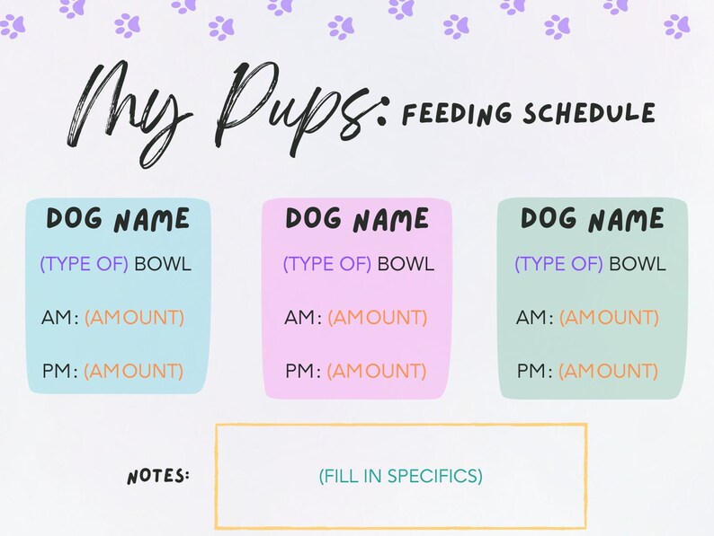 editable-printable-dog-feeding-schedule-for-sitters-etsy-ireland