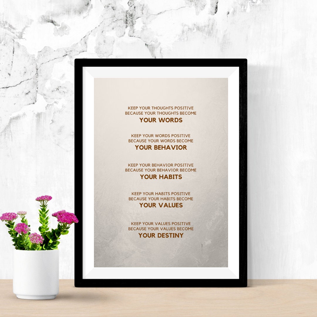 YOUR DESTINY Quote Printable Poster Speech Instant - Etsy