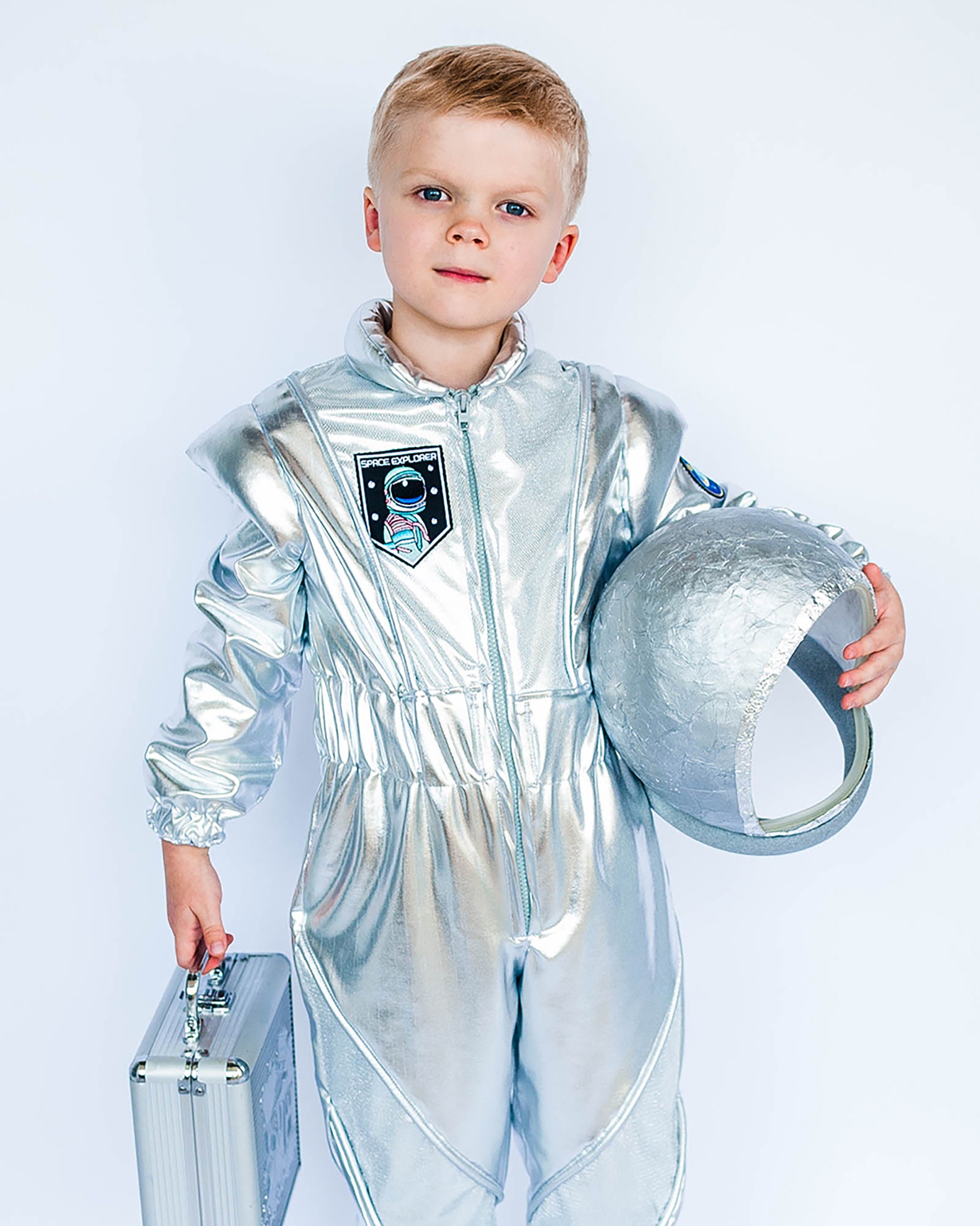 Silver Space Suit