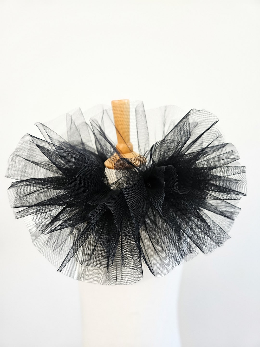 Black or White Tulle Costume Collar for Kids and Adults - Etsy