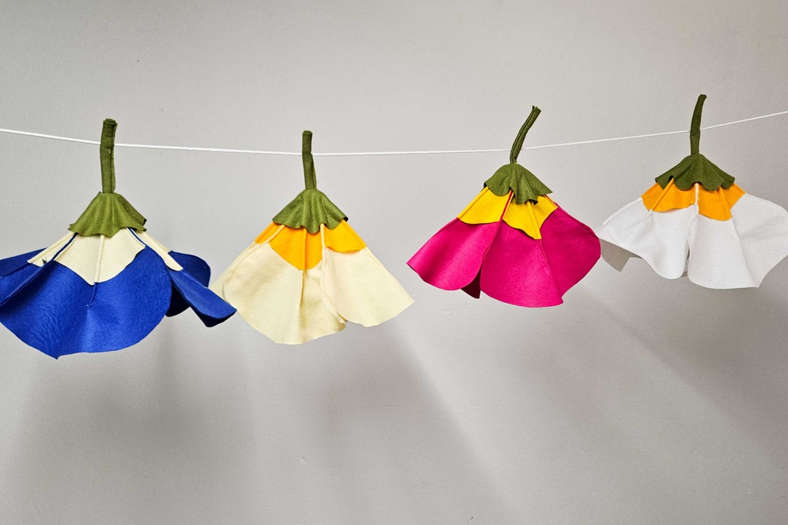 Primrose Spring Flower Petal Hat in Wool Felt - Etsy