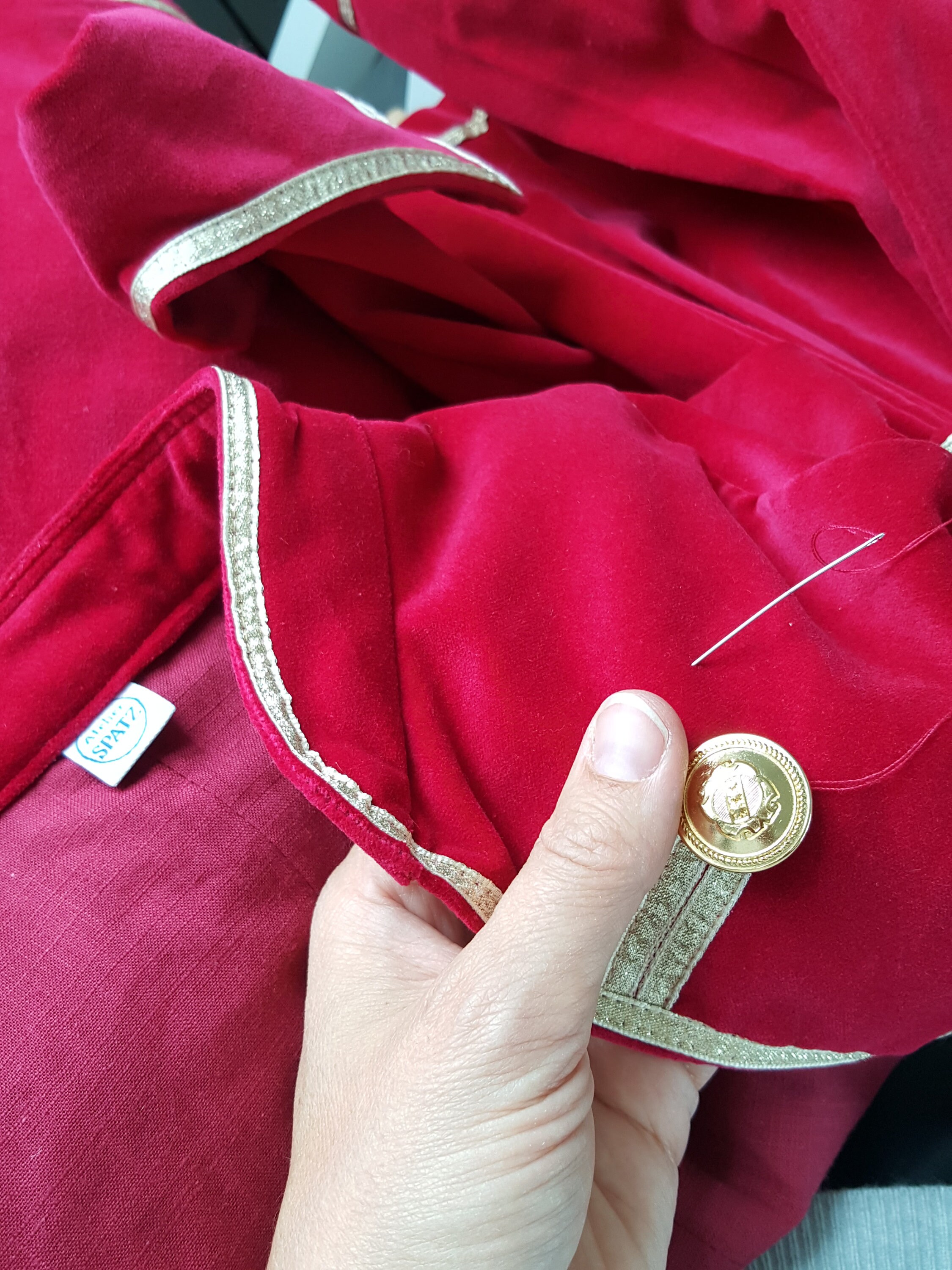 Captain Hook Red Velvet Pirate Coat - Etsy