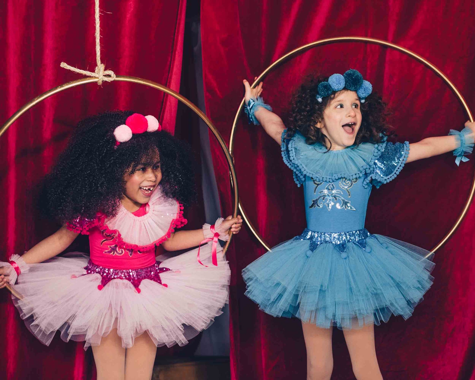Circus Gymnast Acrobat Kids Costume in Pink or Turquoise - TUTU and ...