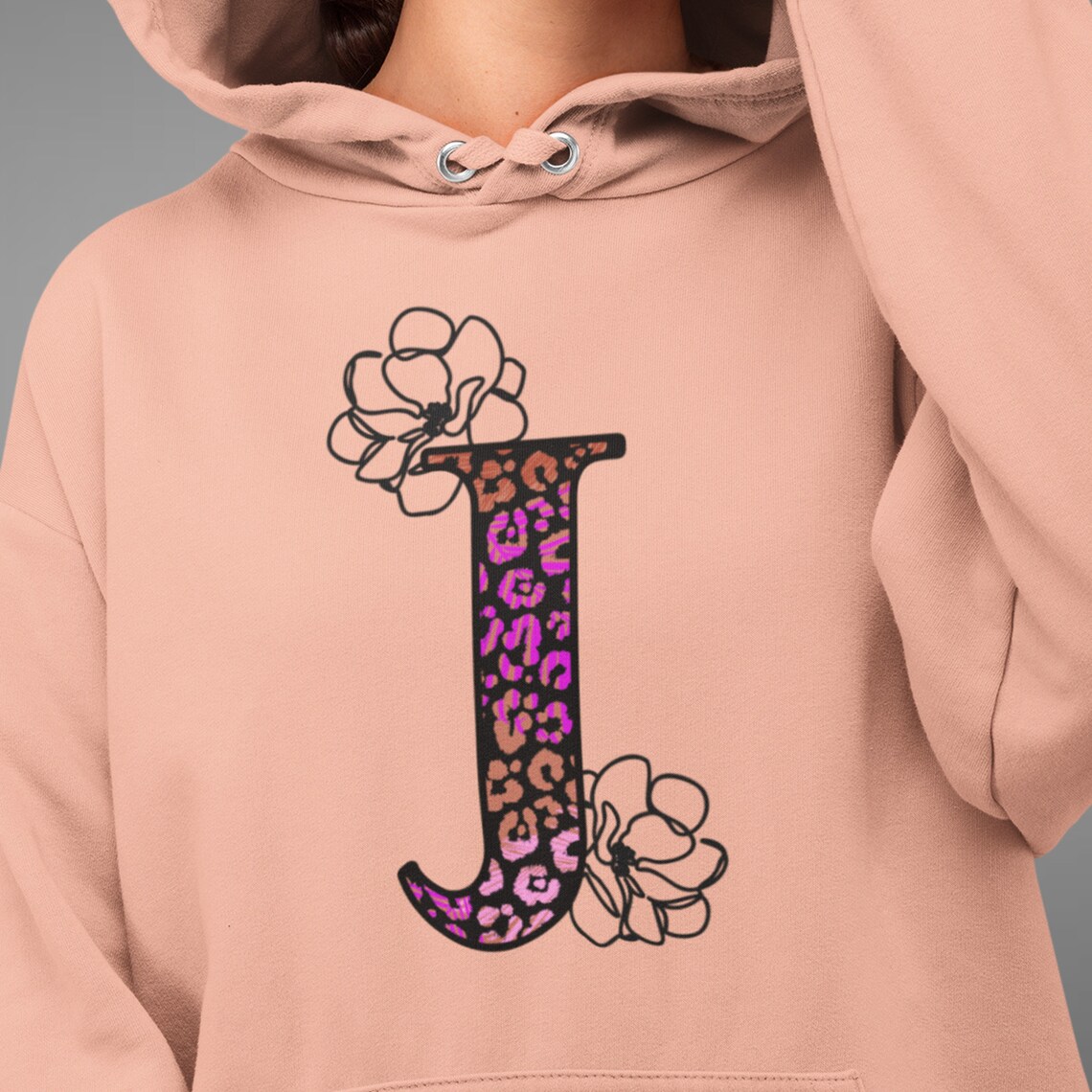 Letter J PNG Leopard Monogram PNG Leopard Alphabet - Etsy