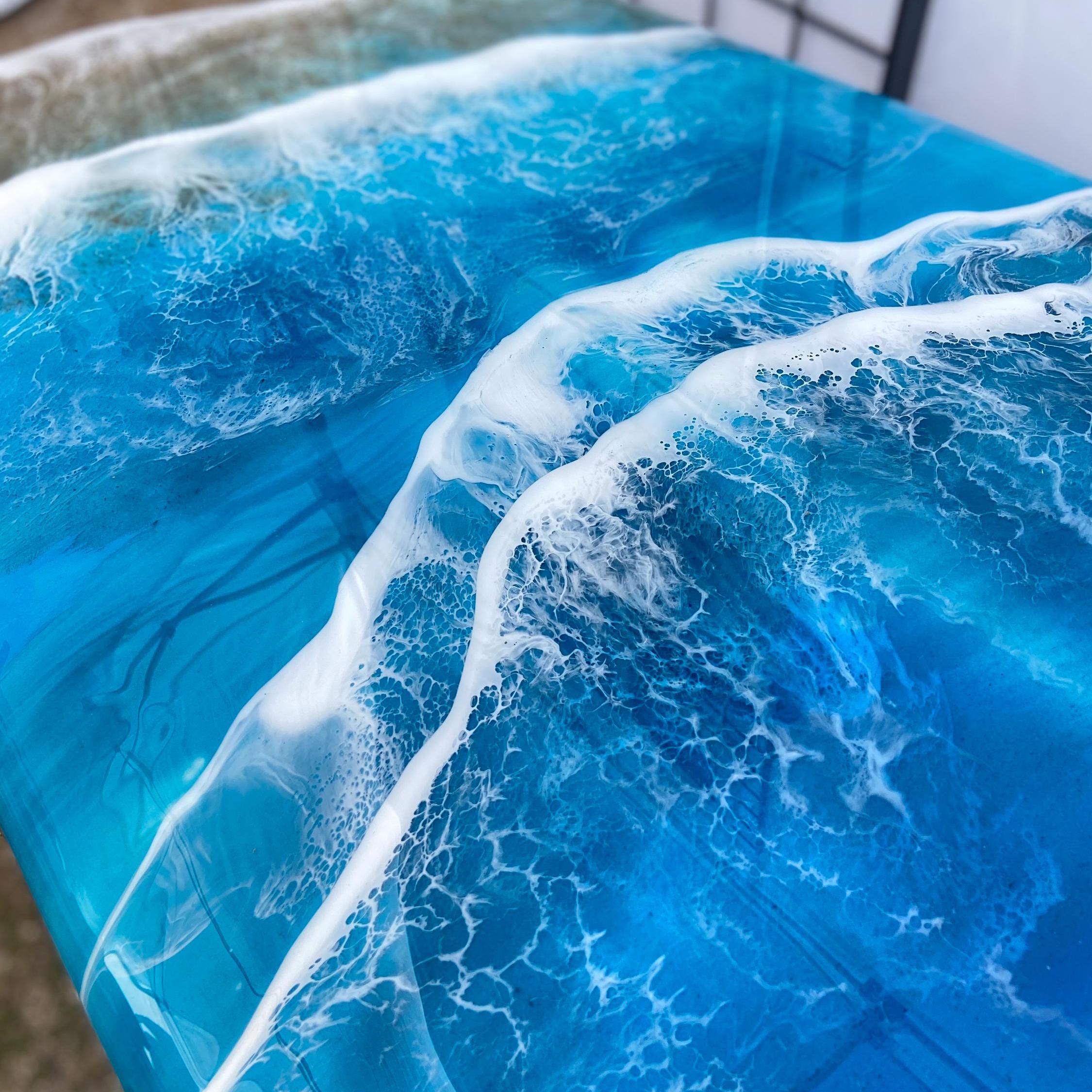 How to Make Stunning Epoxy Resin Ocean Waves - Etsy
