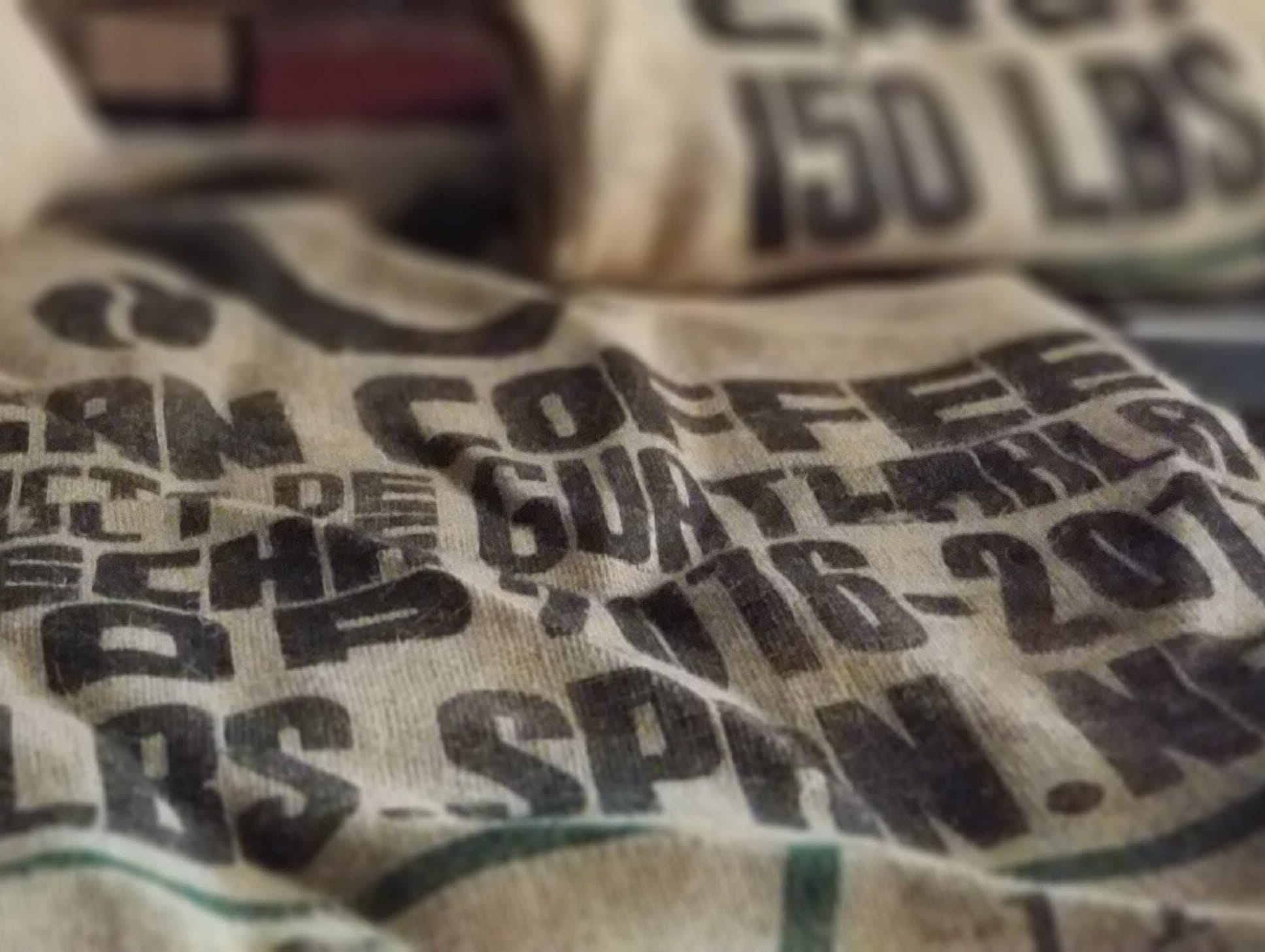 Authentic Burlap Coffee Sacks, Reclaimed Burlap, Jute Coffee Bags ...