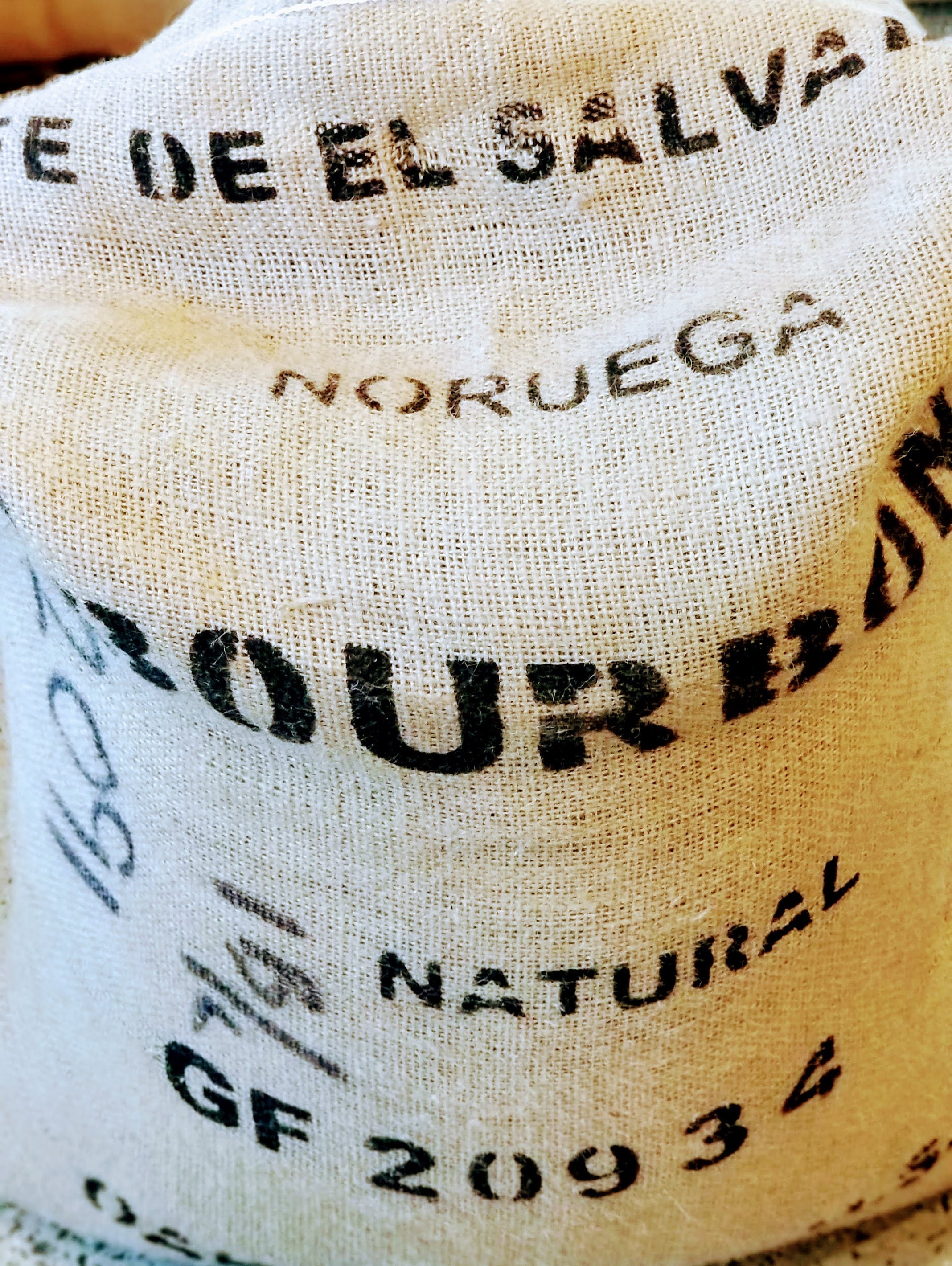 Authentic Burlap Coffee Sacks, Reclaimed Burlap, Jute Coffee Bags ...