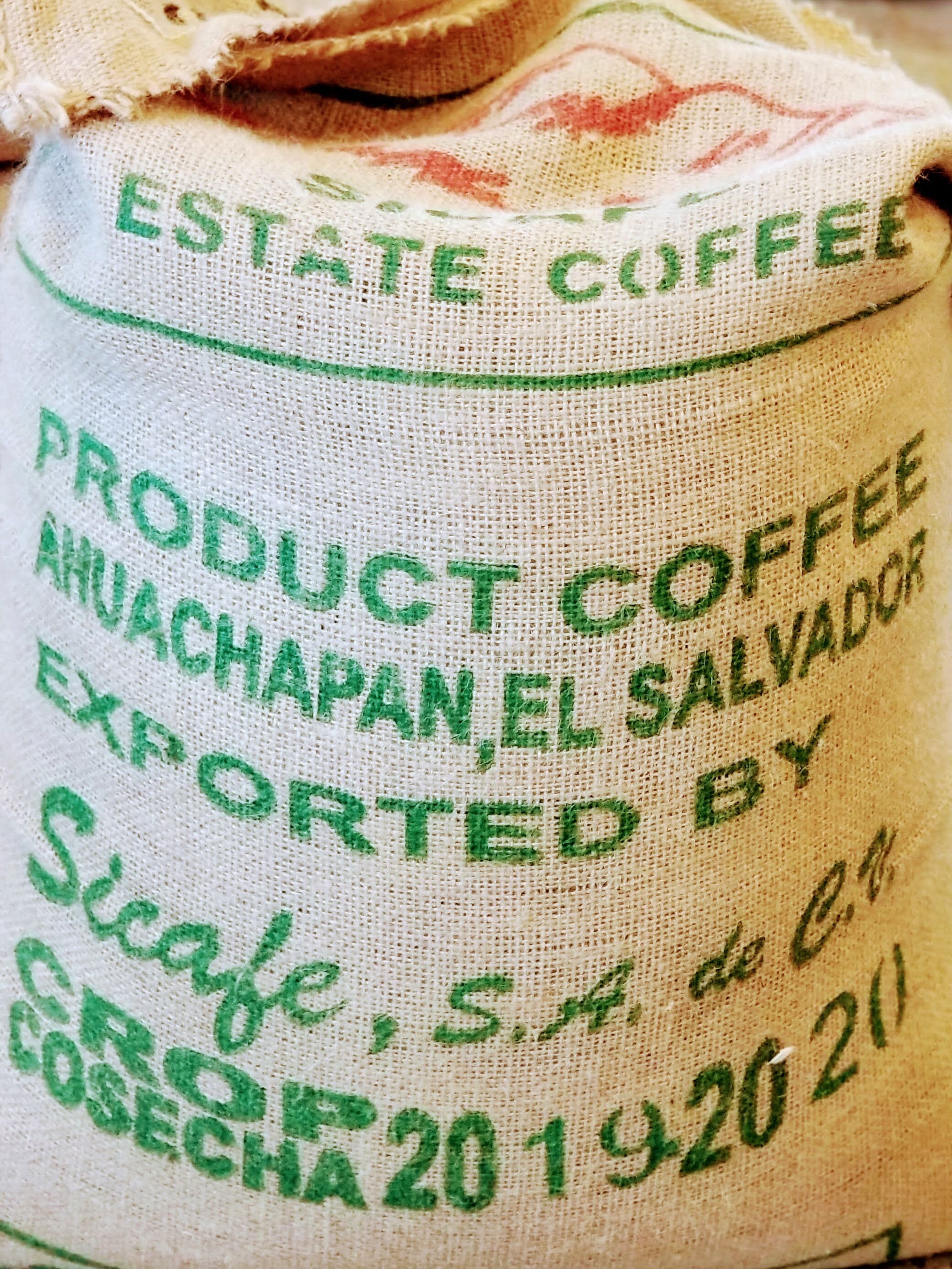 Authentic Burlap Coffee Sacks, Reclaimed Burlap, Jute Coffee Bags ...