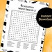 Graduation Word Search Puzzle Game Printable PDF in A4 and US Letter - Etsy