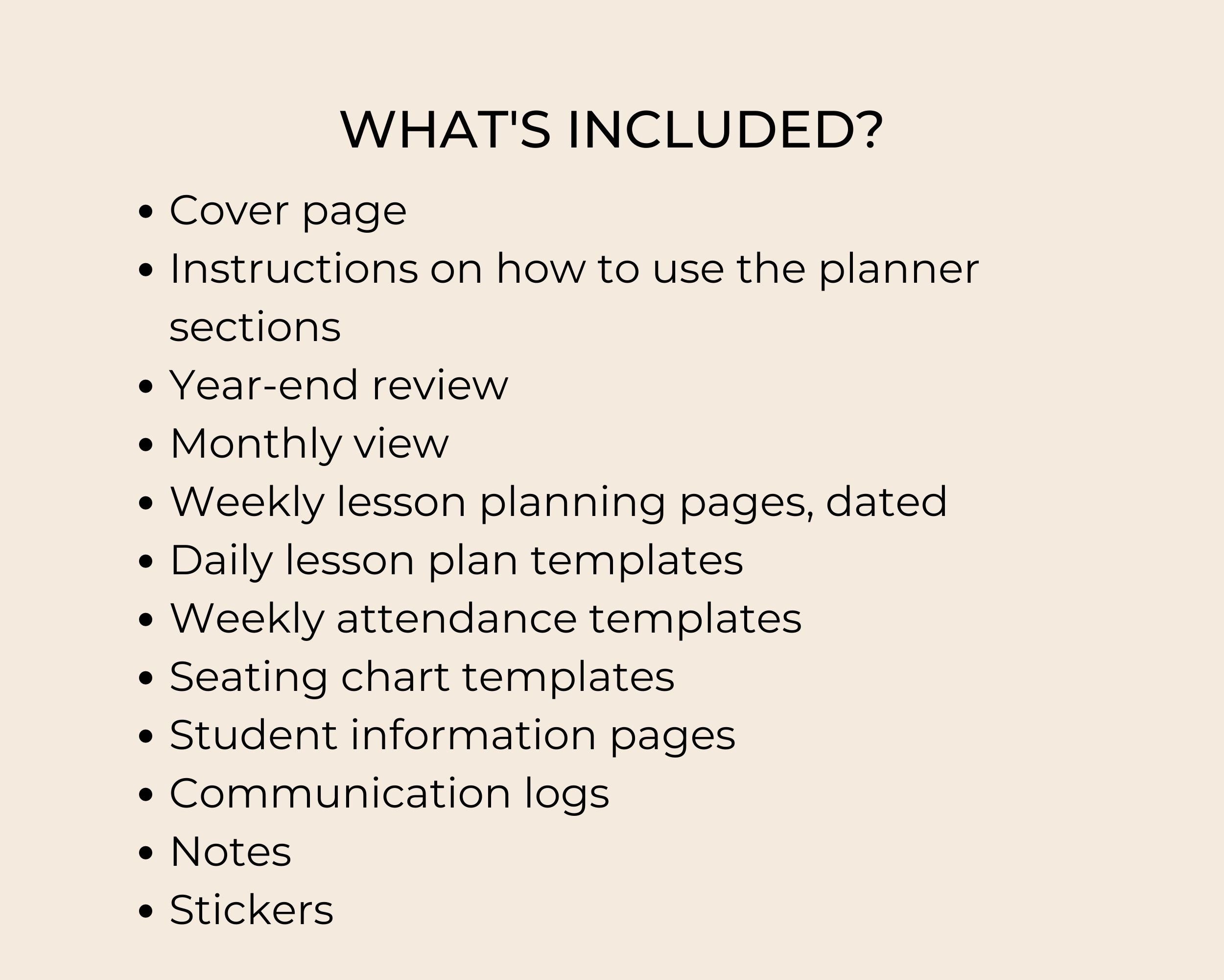 Onenote 2024-25 Sec. Teacher Planner W/daily Plans sun. Start - Etsy