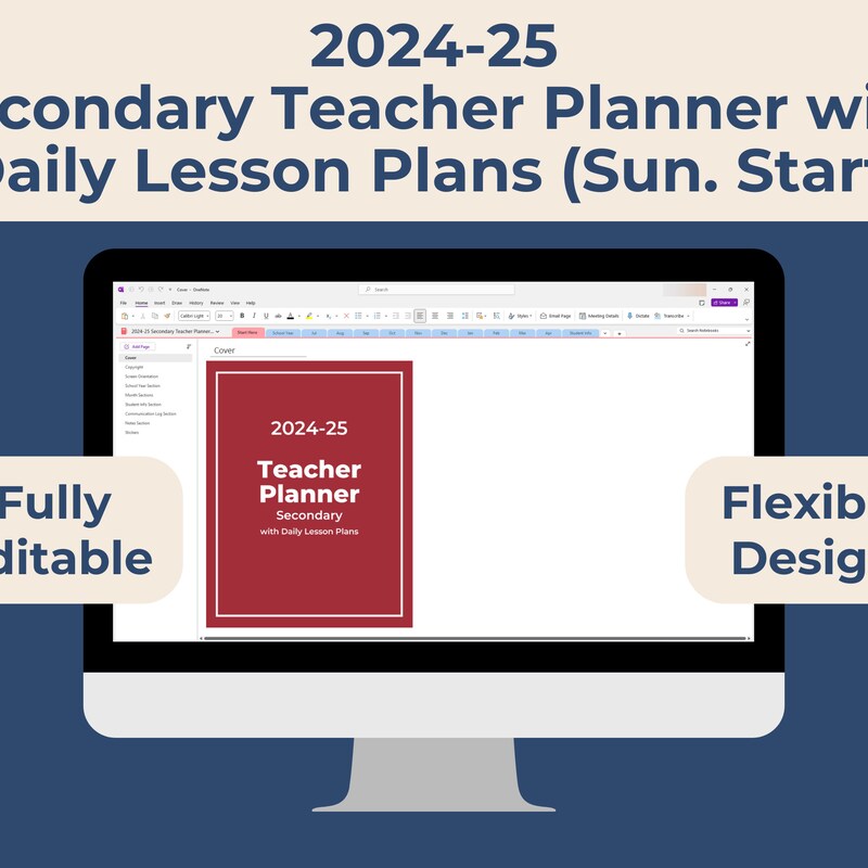 Onenote Templates - Etsy