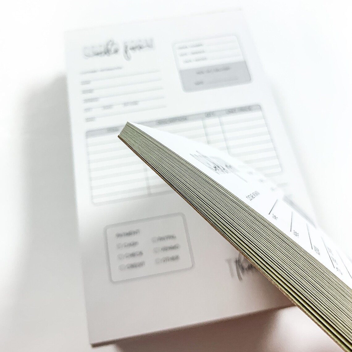 Order Form, Order Form Pad, NCR Form, NCR Order Pad, Order Pad, Receipt ...