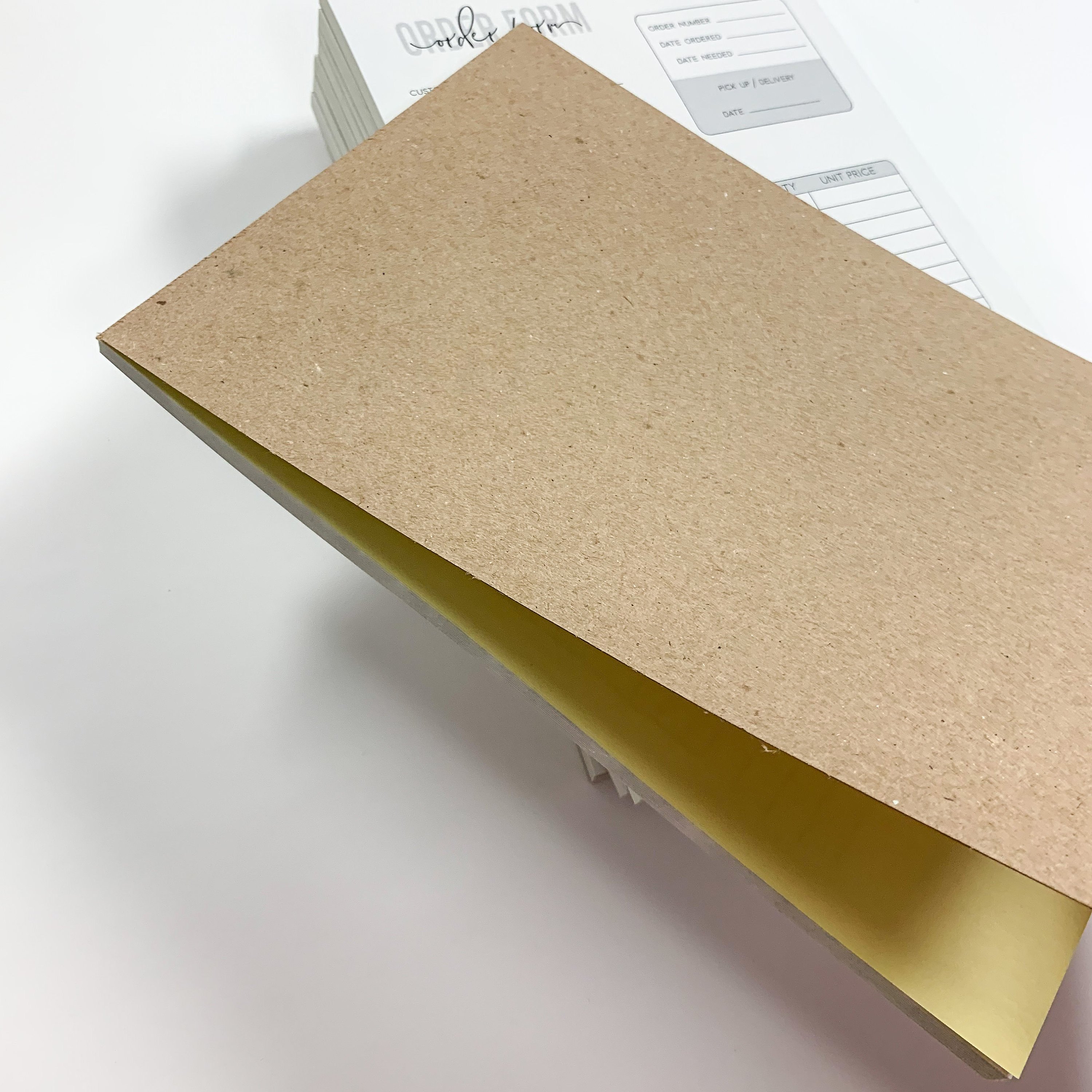 Receipt Book, Monogram Order Form Pad, Order Forms for Monogram Shops ...