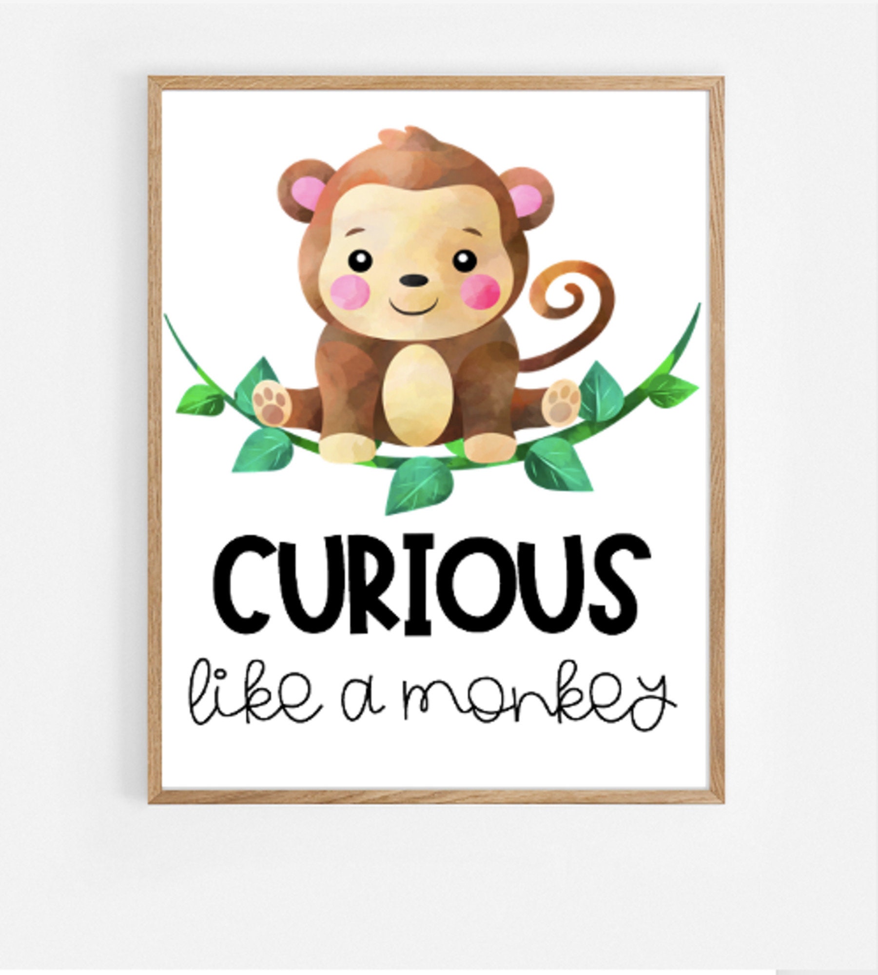 Jungle Animal Traits Digital Print - Etsy