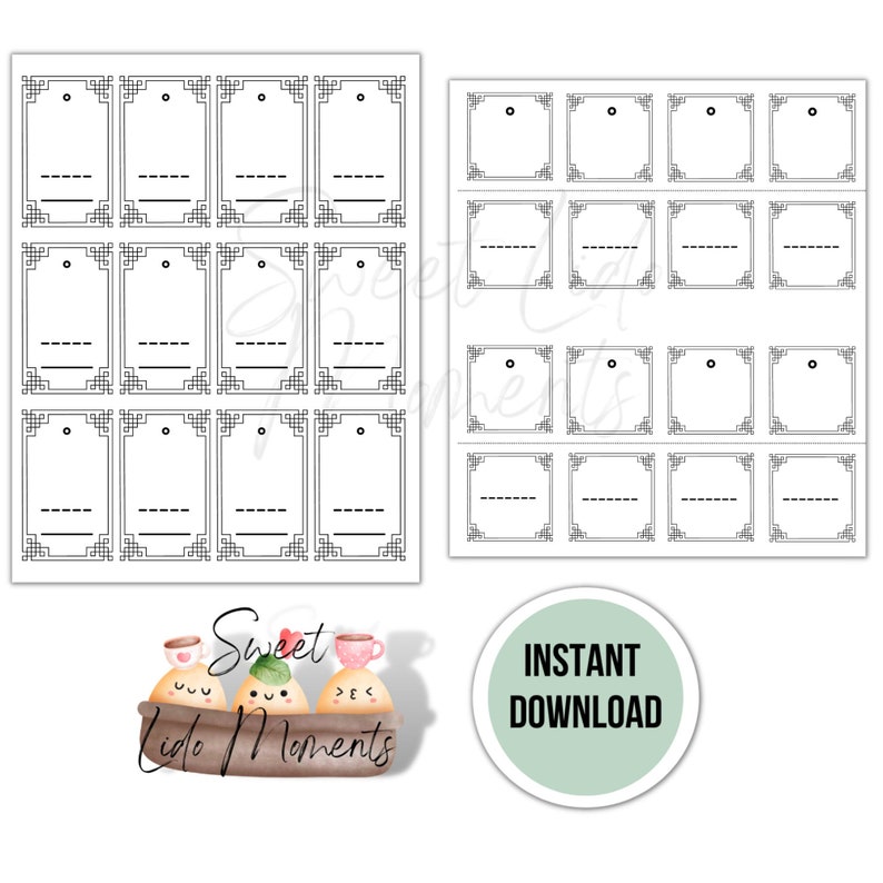 PRINTABLE Price Tags, 20 Count, Hang Tags, Sale Tags, Sale Tags ...