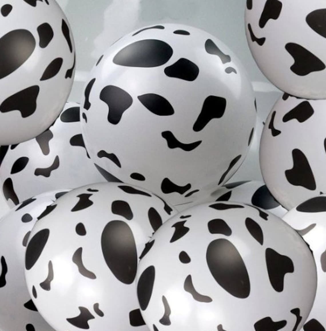 Cow Theme Birthday Party-12 Pack Cow Print Latex Balloons for - Etsy