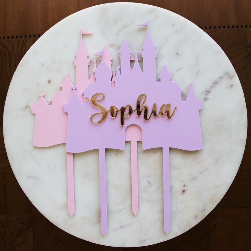 Castle Wedding Cake Topper - Etsy