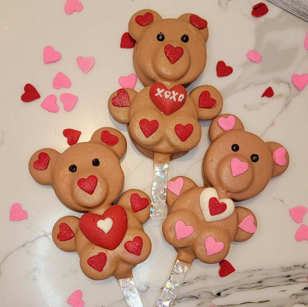 6 Chocolate Teddy Oreos - Etsy