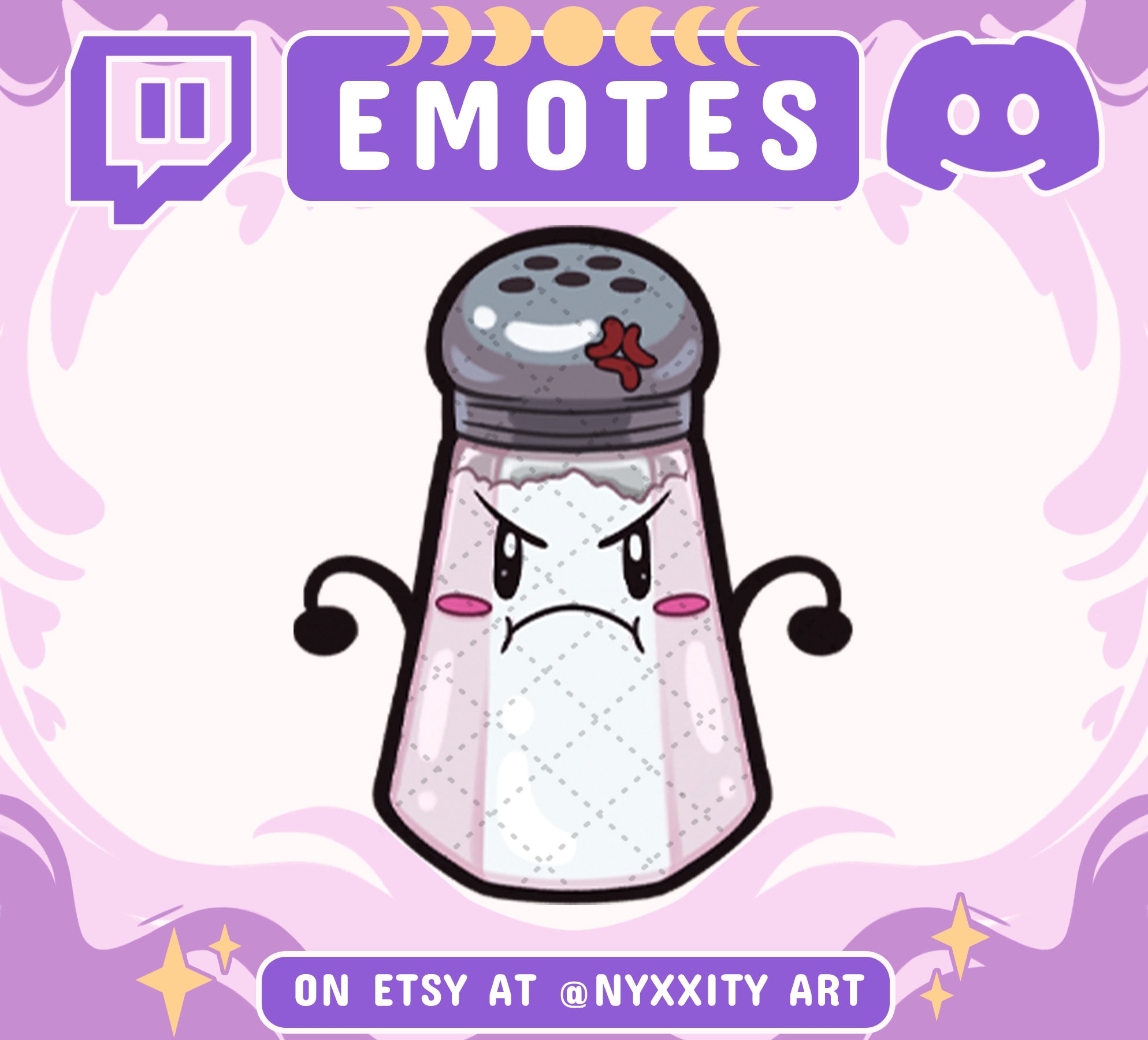 Angry Salt Emote: Funny Twitch/discord Emoji (digital Download) - Etsy