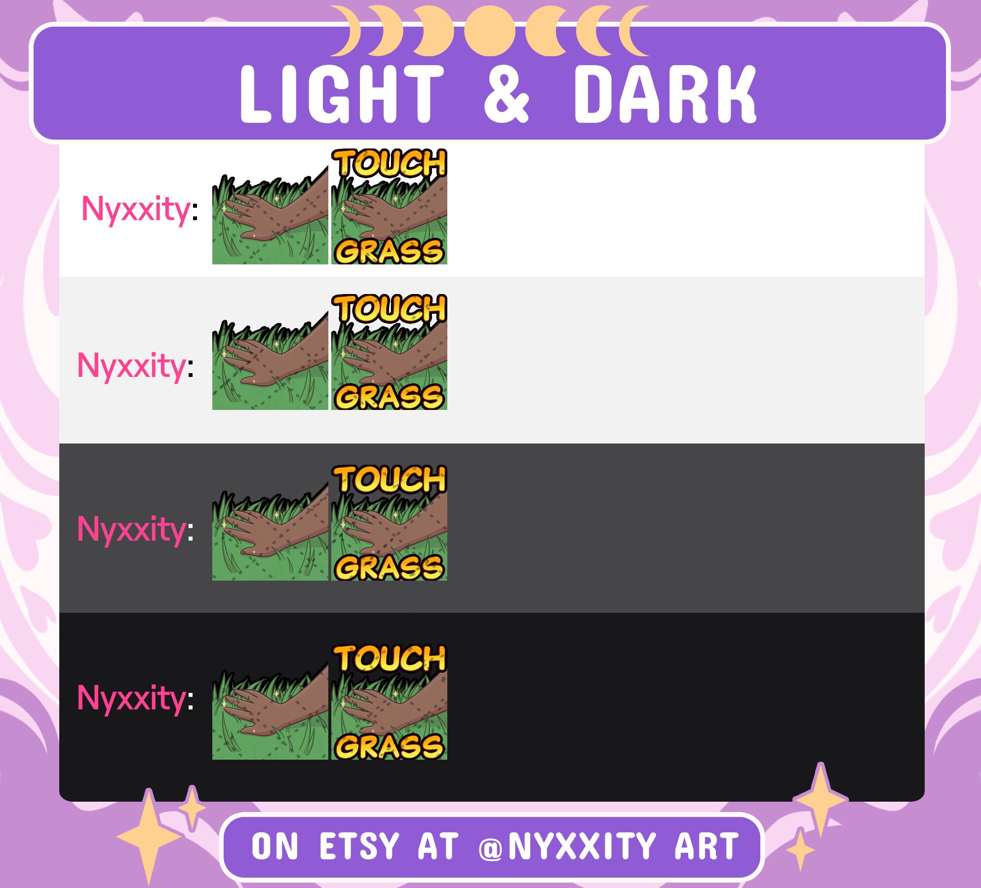 Animated Touch Grass Twitch Emote: Funny Meme (digital Download) - Etsy