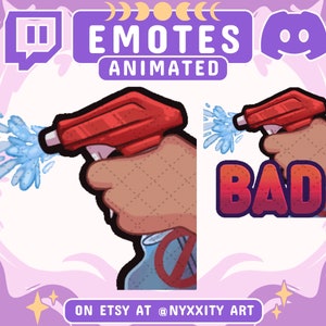 Animated & Static BAD Spray Bottle Twitch Emote | Meme Emote for Chat ...