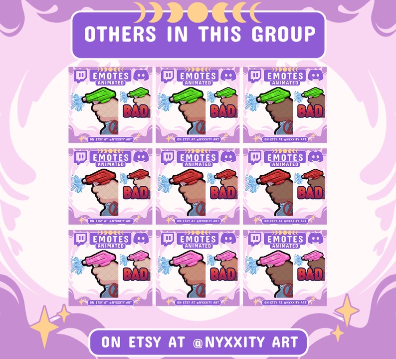 Animated Spray Bottle Twitch Emote: Meme Streamer Emoji (digital ...
