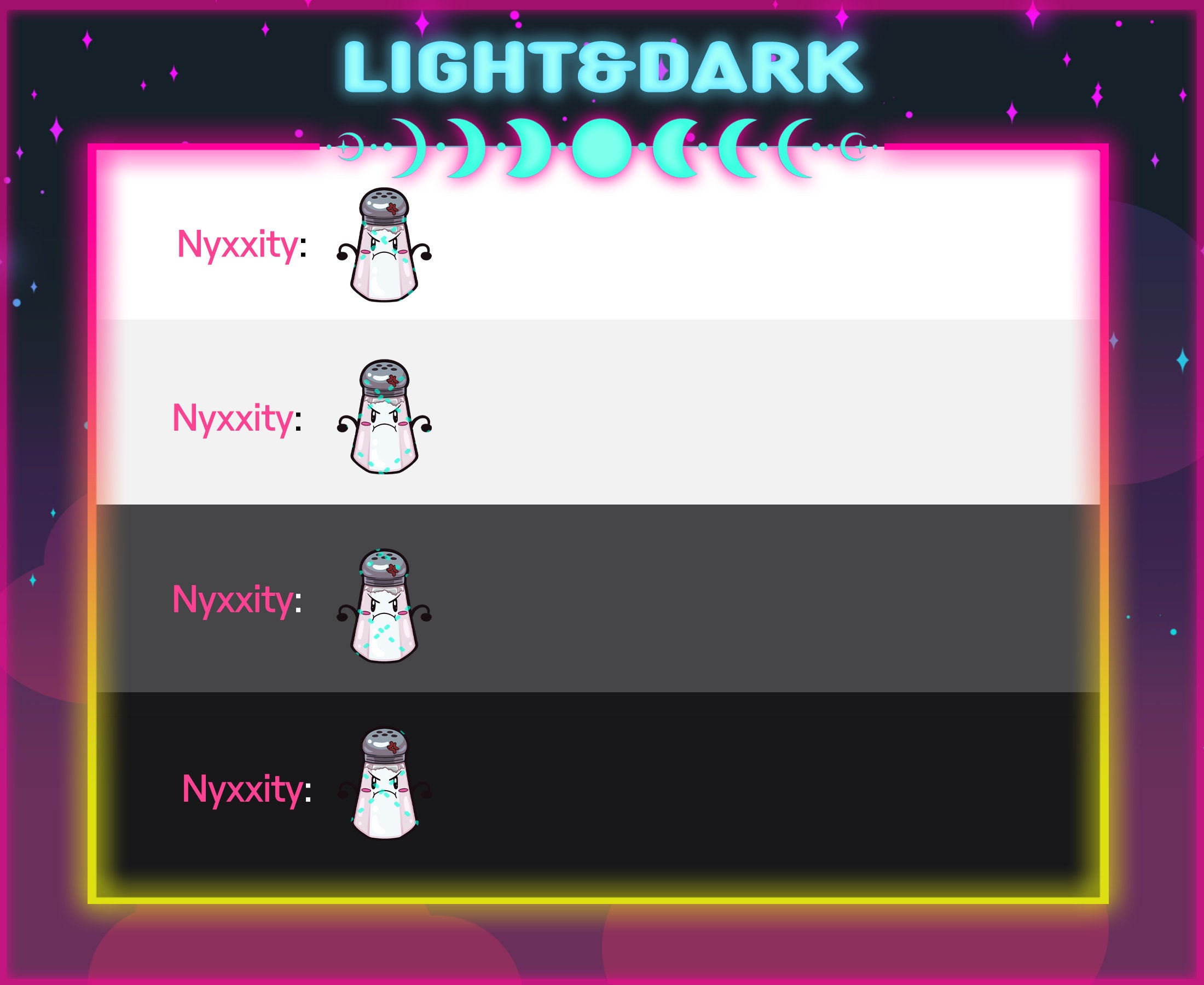 Angry Salt Twitch Emote Cute Emoji for Streamer Youtube and - Etsy