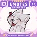 Animated Wolf Twitch Emotes: Custom Streamer Emojis (digital Download ...