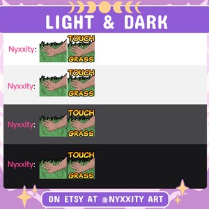 Animated Touch Grass Twitch Emote: Funny Meme (digital Download) - Etsy
