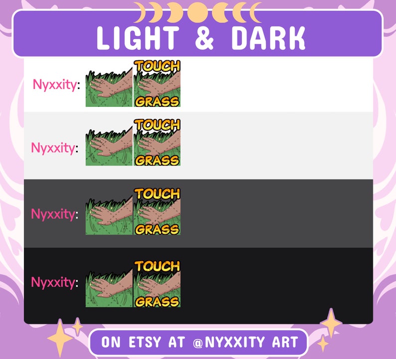 Animated Touch Grass Twitch Emote: Funny Meme (digital Download) - Etsy