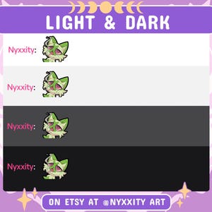 Sprigatito Weed Cat Twitch Emote | Meme Kawaii Twitch Emote / Emoji for ...