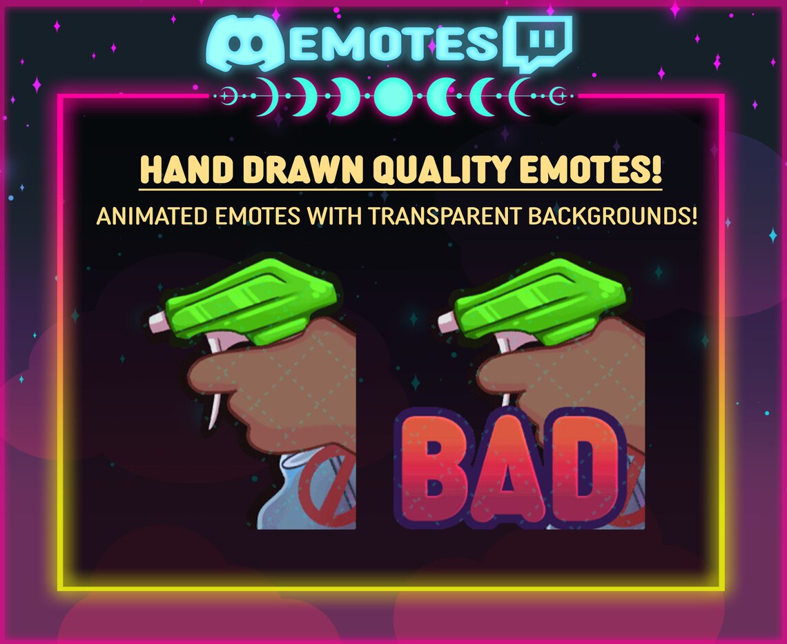 Green Animated Spray Bottle Twitch Emote Funny Bad Spray - Etsy