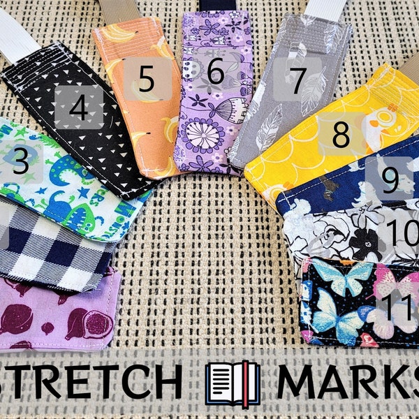 Elastic Bookmark - Etsy