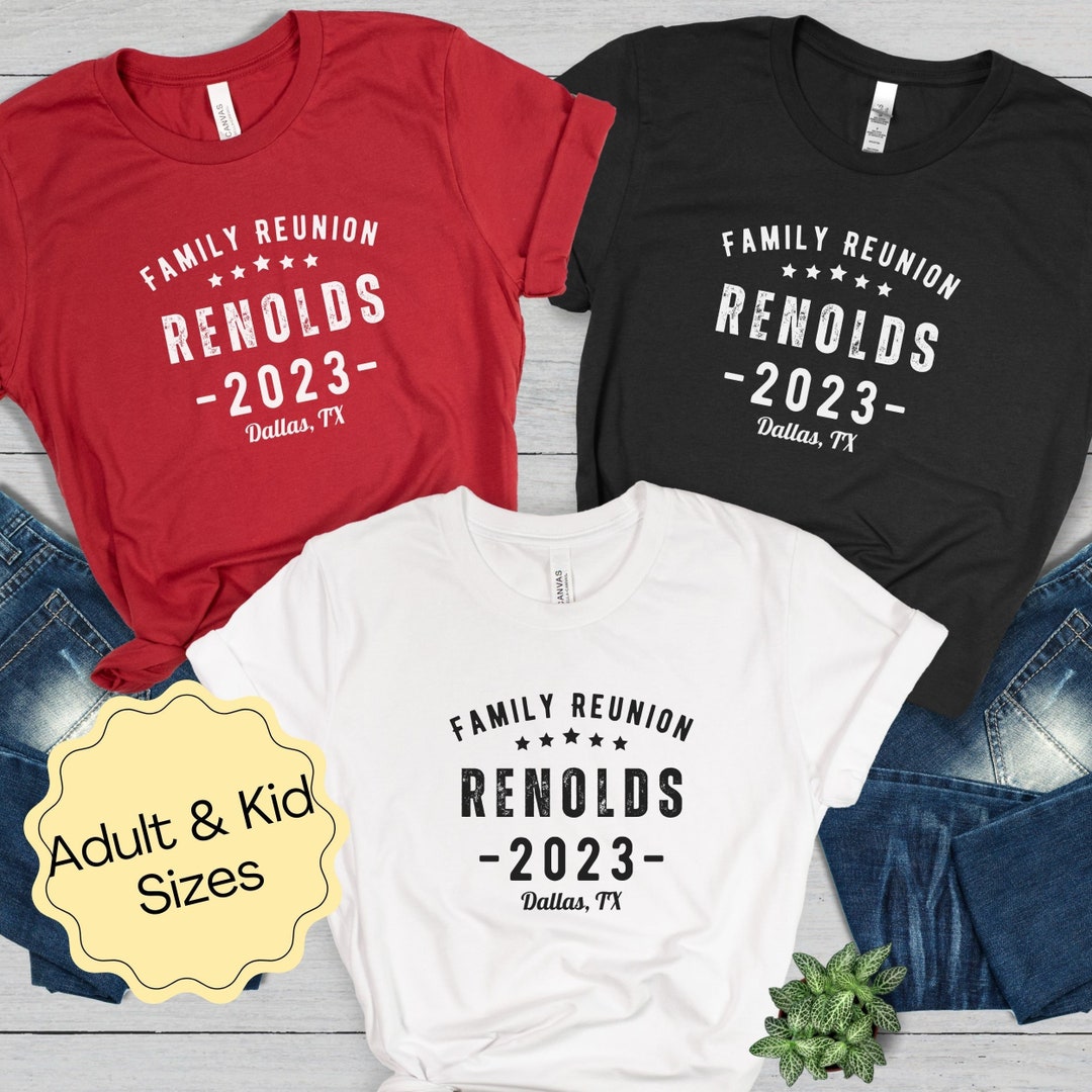 2024 Family Reunion Shirts, Family Vacation Personalized Shirt, Family ...