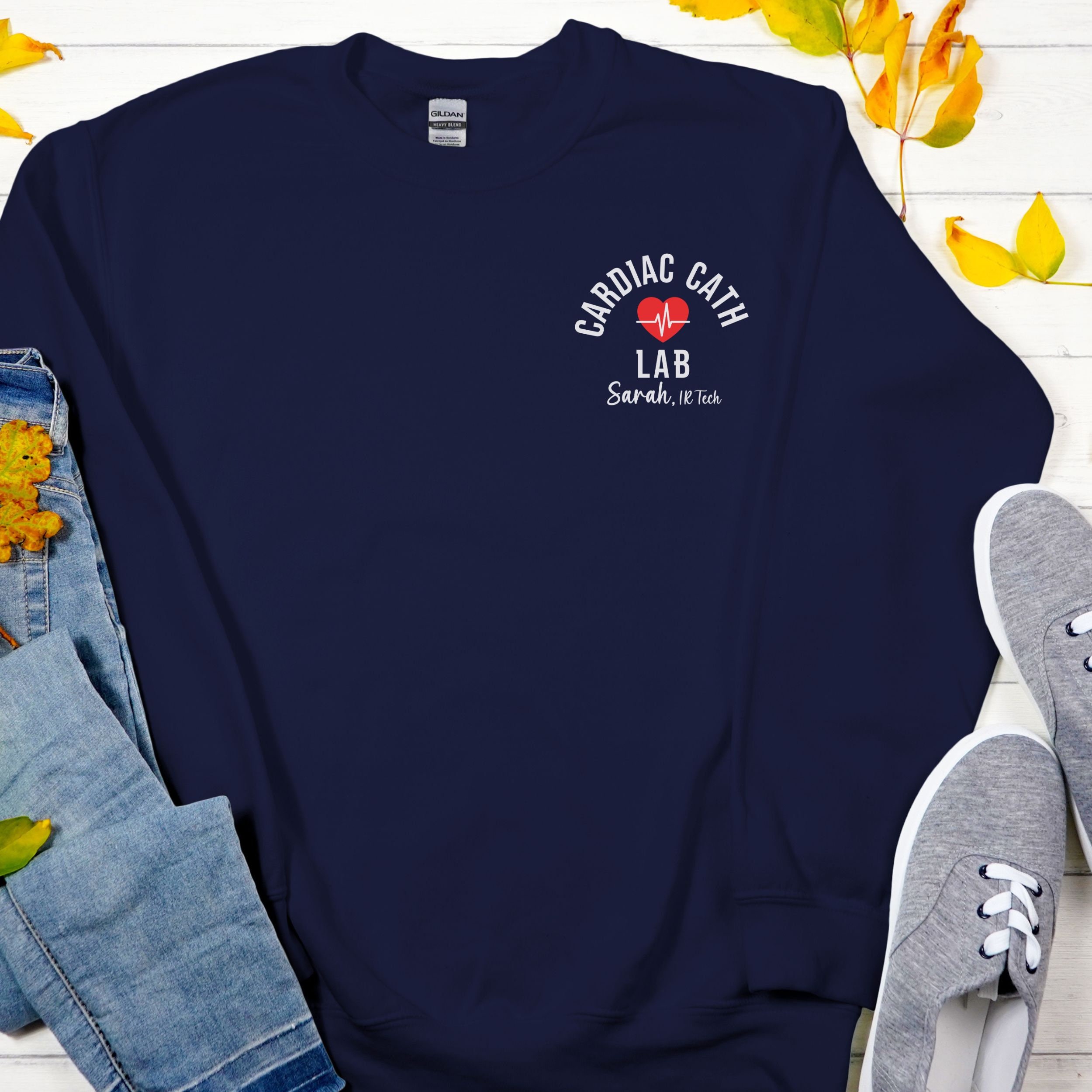 Personalized Cath Lab Shirt, Cath Lab Nurse Sweatshirt, Cath Lab Gift ...